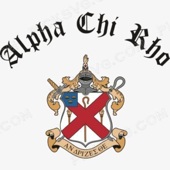 Alpha Chi Rho Crest Logo Svg Free