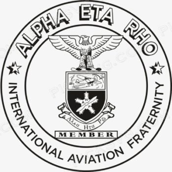 Alpha Eta Rho Member Logo Black Svg - Digital Download Free