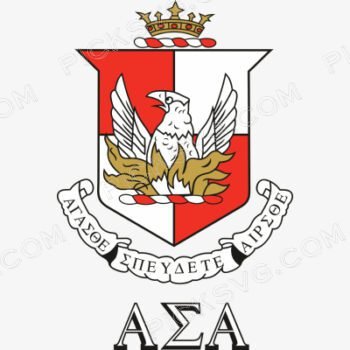 Alpha Sigma Alpha Crest SVG – Instant Digital Download