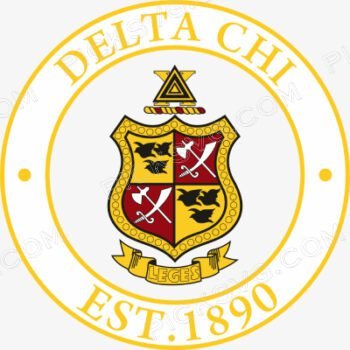 Delta Chi Crest Circle Svg - File for Cricut | PickSVG