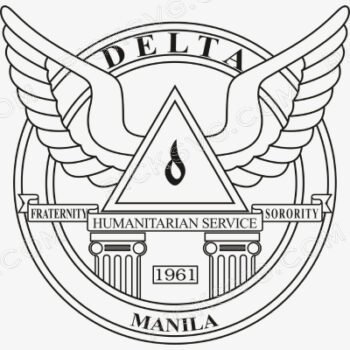 Delta Fraternity Svg - File for Cricut | PickSVG