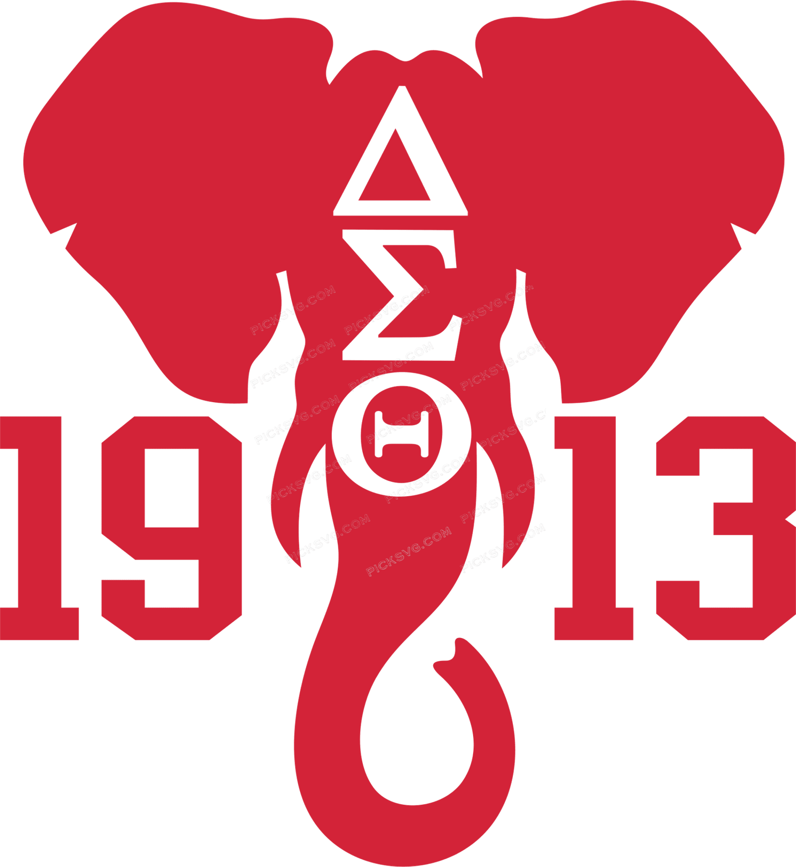 Delta Sigma Theta 1913 Svg Free