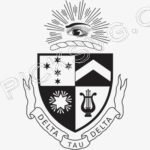 Delta Tau Delta Crest Black SVG – Instant Digital Download