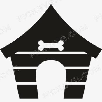 Dog House Svg - File for Cricut | PickSVG