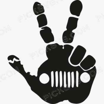 Jeep Wave Svg - File for Cricut | PickSVG