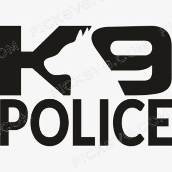 K9 Police Svg Free