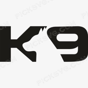 K9 Logo Svg - File for Cricut | PickSVG