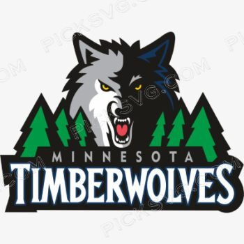 Minnesota Timberwolves Logo Svg - Digital Download Free