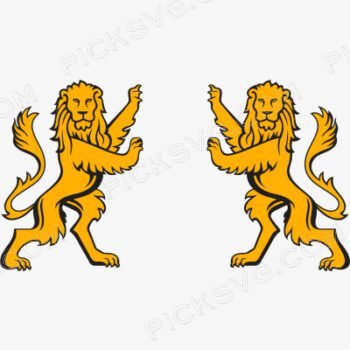 Modelo Lion Svg File for Cricut & Silhouette Download