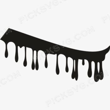 Nike Logo Drip Stencil Svg - Digital Download Free