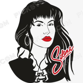 Selena Quintanilla Svg - File for Cricut | PickSVG