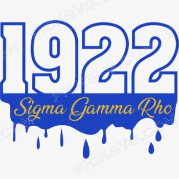 Sigma Gamma Rho 1922 Svg Free