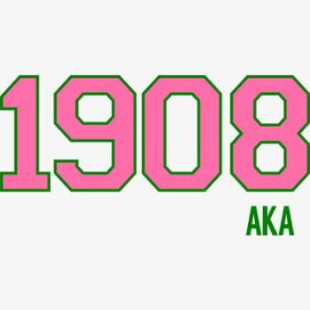 Year 1908 AKA SVG - Alpha Kappa Alpha Cricut Download