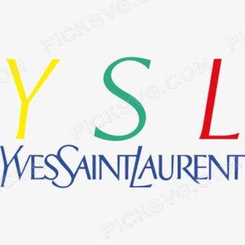 Ysl Yves Saint Laurent Logo Svg Free