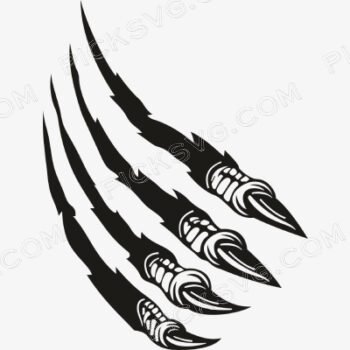 Claw Scratch Svg - File for Cricut | PickSVG