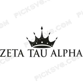Zeta Tau Alpha Svg Free