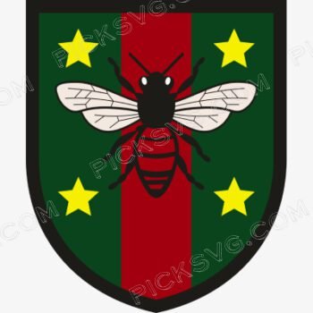 Gucci Bee Crest Svg Free