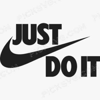 Just Do It with Symbol Svg for Cricut & Silhouette
