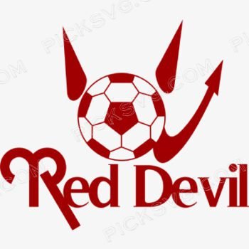 Manchester United Red Devil Svg Free