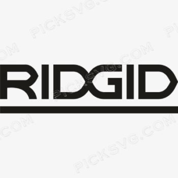 Ridgid Logo Svg - File for Cricut | PickSVG