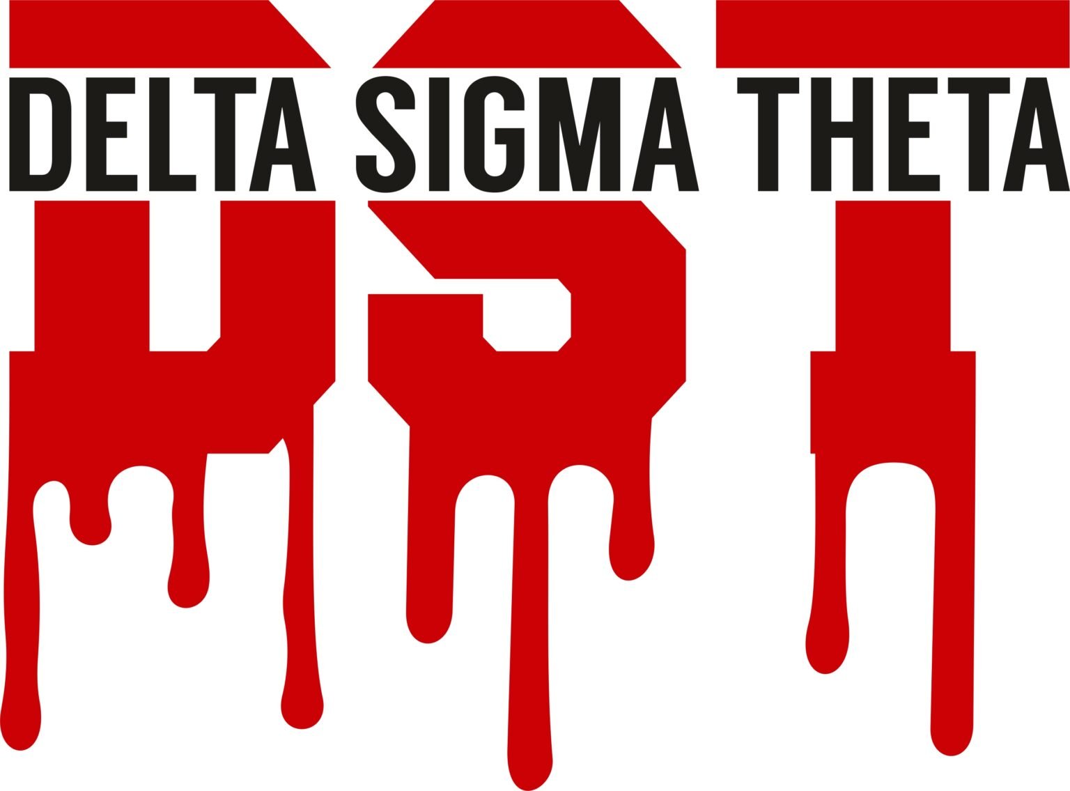 DST Delta Sigma Theta SVG, PDF, PNG, EPS, DXF Free