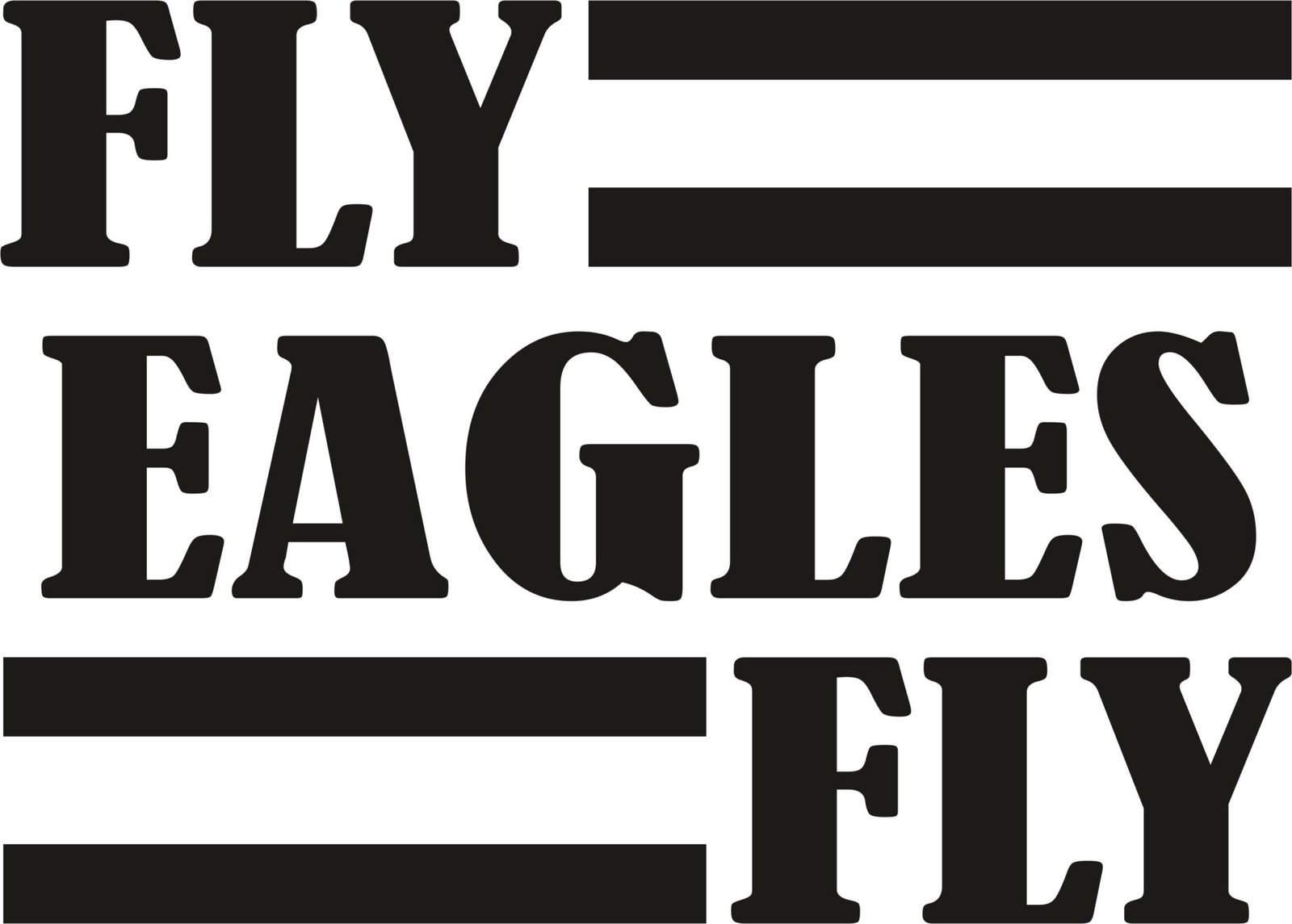 Fly Eagles Fly SVG – Digital Download Free